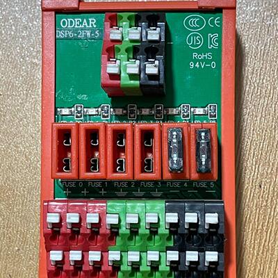 DSP6-2FW-5 接线模块 ODEAR欧迪尔 工控分线配线端子模块议价维修