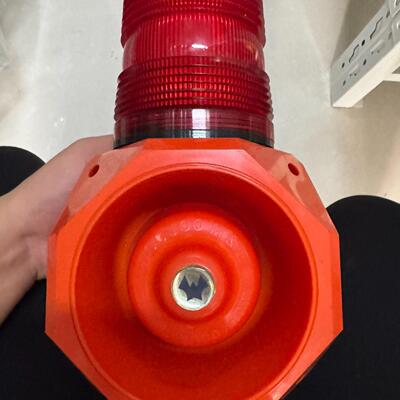 S14 WOOJOO水雾报警器 红色外壳 红色警示议价维修