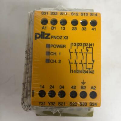 774310 PNOZ X3 皮尔兹安全继电器 工控自动化配件议价维修