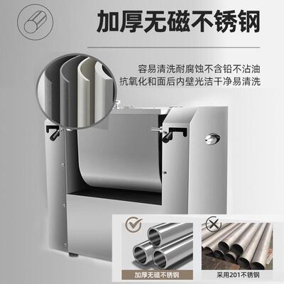 低和面机商用新款商用HQJ15HWT-1522550公斤全动燥电动不锈自钢搅