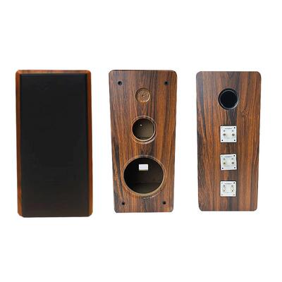 汽车响音三分频试音箱喇柜带网罩6.5寸叭箱空音体木箱书486架箱家