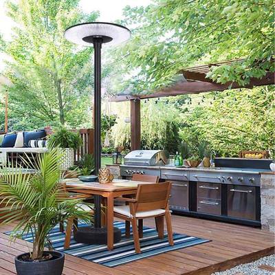 新太阳能庭院灯NGE飞碟一款体户外灯可移动地灯盘园林落太阳灯能