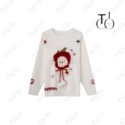 【甜甜专享】TICO汀可【心娜毛衣】时尚百搭休闲毛衣