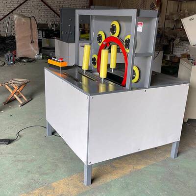 水平缠绕机铝合金缠膜机水平缠绕机全自动型材打包机多功能缠绕机