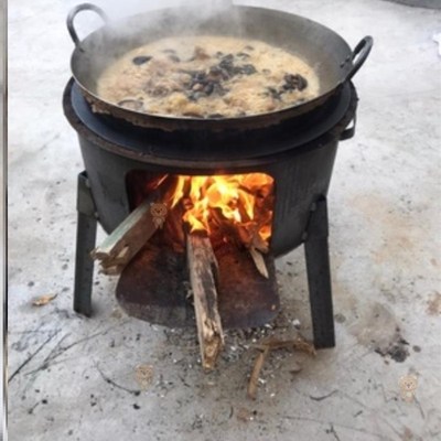 速发烤火土灶室内烧柴灶铁锅灶台农便厨具户外村携炉柴火式灶劈柴