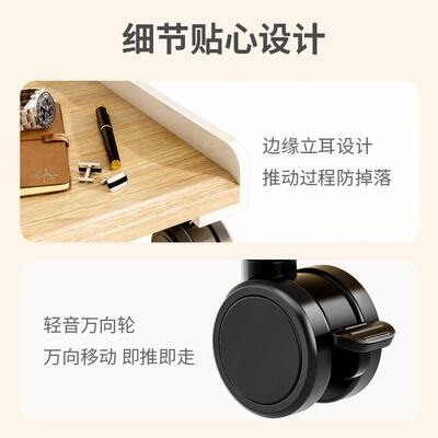 式可移视动电支24690卧架落地带轮推车客厅室可调55-120寸通用艺