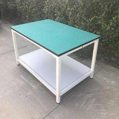 静电工作作台车包装裁剪台操桌检验桌维修工作间无品牌/桌子防钳