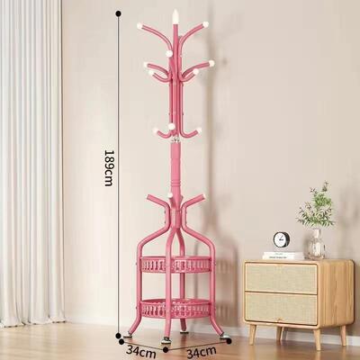 衣帽架落地家ZWV挂衣衣架立式客厅卧室衣服内房用间挂包简架易室