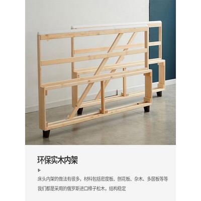 02单5新款床头板软包科技布意极简靠式背板轻奢超薄MWH2落地独买