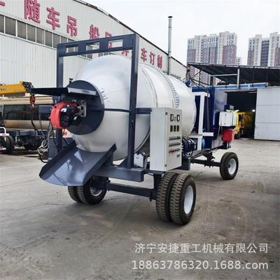 1-5牵引式沥青拌PWF合机乳化沥青混合料加热搅拌机马路修方补设备