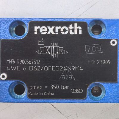 R900567512  4WE6D62/OFEG24N9K4 # Rexroth//力士乐