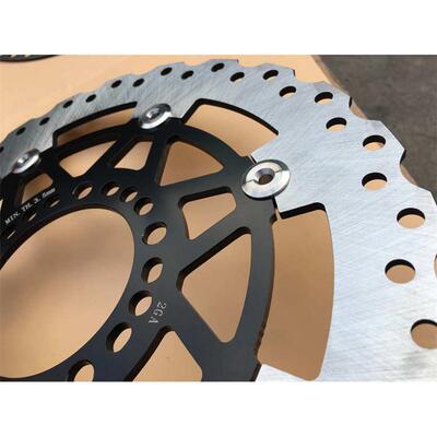 适用春风摩托车400 650 NK GT MT国宾TR-G前后刹车盘制动盘碟刹片