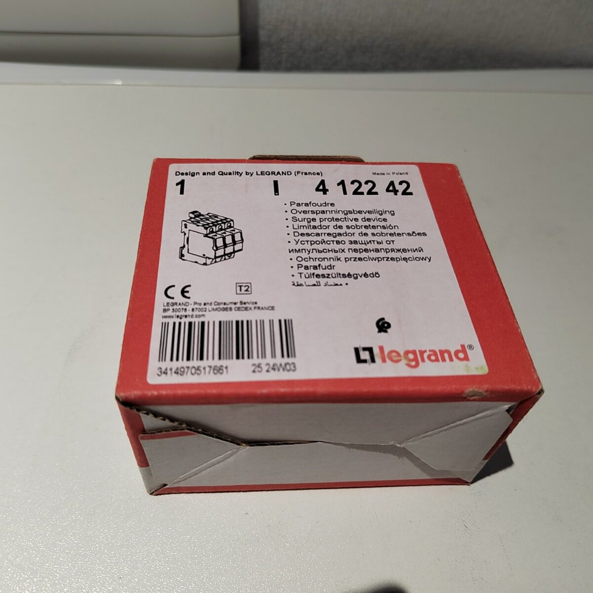 Legrand 电涌保护器 412242