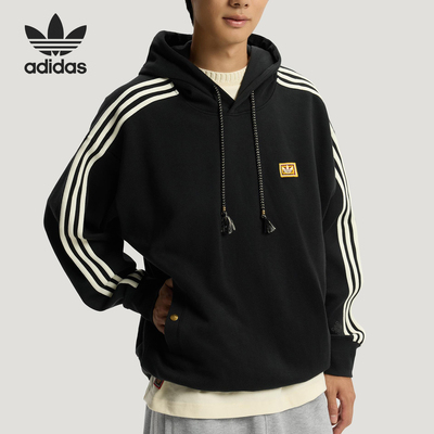 Adidas/阿迪达斯正品三叶草男士运动新年款双面长袖卫衣KT0645