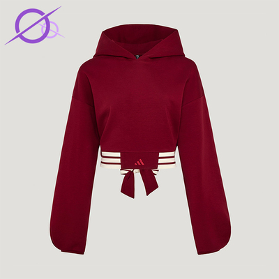 Adidas/阿迪达斯正品柔自贵系列新款女城市经典连帽卫衣KX4643