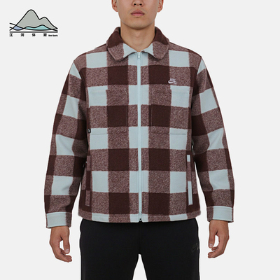 Nike/耐克正品翻领拉链长袖夹克新款男夹克外套HV1422-474