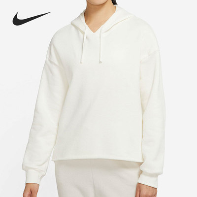 Nike/耐克正品YOGA THERMA-FIT女子运动针织连帽衫DR7839-133