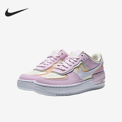 Nike/耐克正品AirForce1Shadow新款女街头经典休闲板鞋DZ1847-600