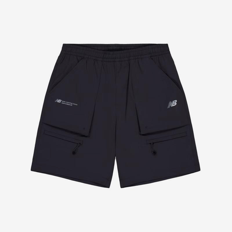 New Balance/NB正品夏季新款男子宽松透气运动短裤NVE24141-BK