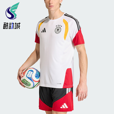 Adidas/阿迪达斯正品2026年男士修身圆领经典运动短袖T恤KB4440