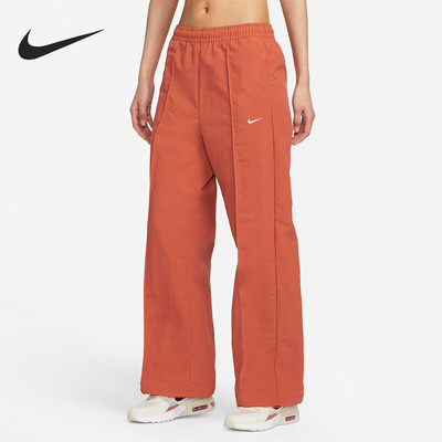 Nike/耐克正品春季新款女士休闲梭织宽松运动长裤FQ3589-825