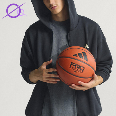 Adidas/阿迪达斯正品2025秋季款男女日常连帽篮球运动外套KB3064