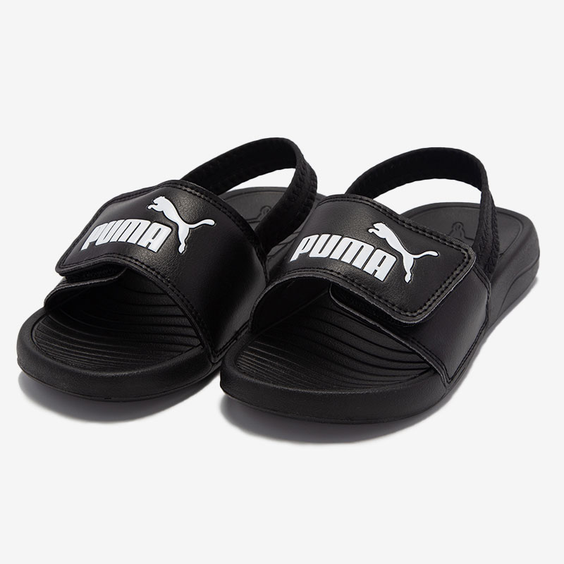 Puma/彪马正品当季新款男女儿童沙滩鞋透气休闲运动凉鞋380555-01