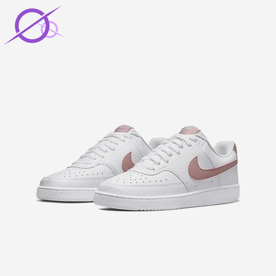 Nike/耐克正品CourtVisionLow新款儿童白粉色经典板鞋DH8158-102