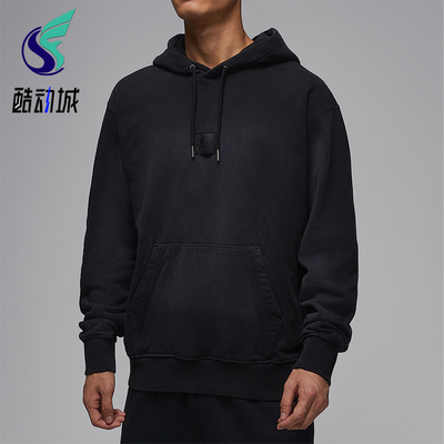 Nike/耐克正品JORDAN男士休闲连帽套头针织运动卫衣FV7250-010
