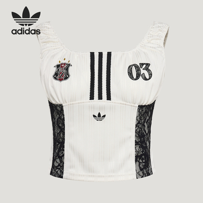 Adidas/阿迪达斯正品三叶草BLKTANKTOP新款女经典街头背心KU4750