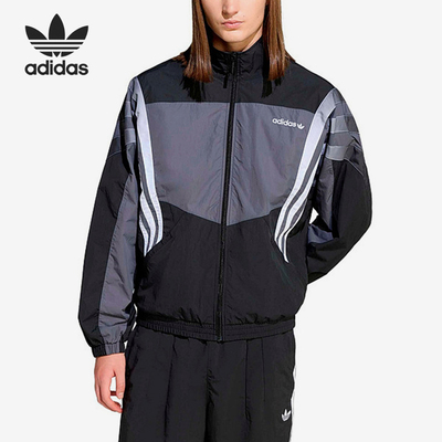 Adidas/阿迪达斯正品男士开衫常规长袖运动宽松外套KS8326