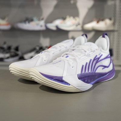 李宁正品音速13男子舒适透气低帮稳定支撑实战篮球鞋ABAV025-7