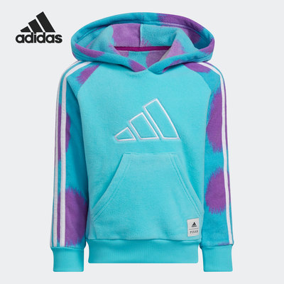 Adidas/阿迪达斯正品K SULLEY HOODIE小童休闲运动卫衣GV4334