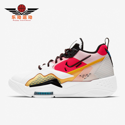 Nike/耐克正品JORDAN女士耐磨中帮系带气垫减震篮球鞋CK9184-102