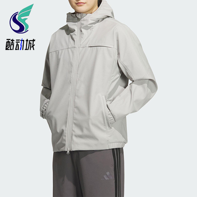Adidas/阿迪达斯正品SL WARM JKT男士连帽运动休闲抓绒外套KG5179