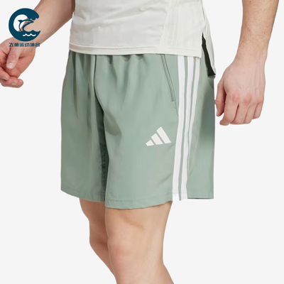 Adidas/阿迪达斯正品Esentials休闲舒适轻便经典运动短裤JD0168