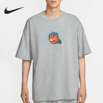 Nike/耐克正品当季款男士透气超宽松印花短袖IH9269-063