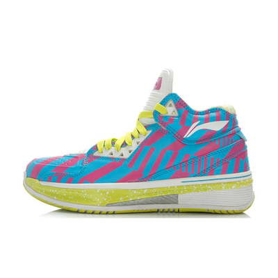 李宁正品韦德之道2男子防滑耐磨回弹低帮实战篮球鞋ABAH017-16