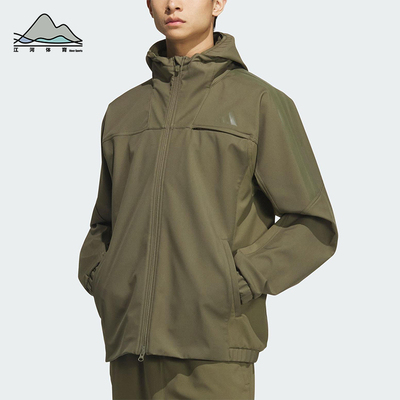 Adidas/阿迪达斯正品SL WARM JKT男士休闲连帽运动户外外套KA1305