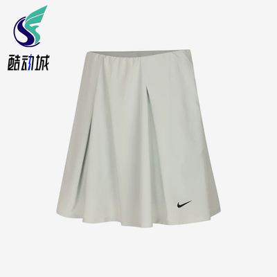 Nike/耐克正品NGC短裙新款女浅灰色中腰松紧短裙IH0516-034
