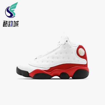 Nike/耐克正品2017JORDAN小童拼接耐磨篮球鞋运动414575-122