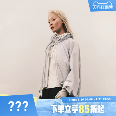 adidas阿迪达斯女子FOS W WV WASH J运动健身夹克外套KU5431