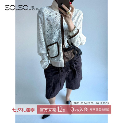 LOWCLASSIC可拆卸腰带短裤