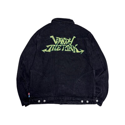 VandyThePink水洗涂鸦牛仔夹克