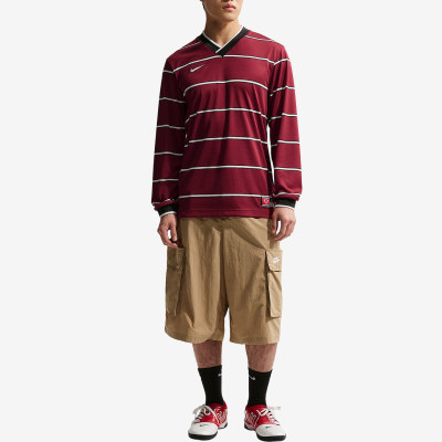 Nike耐克正品Dri-Fit速干吸湿排汗V领长袖套头足球IF1533-677