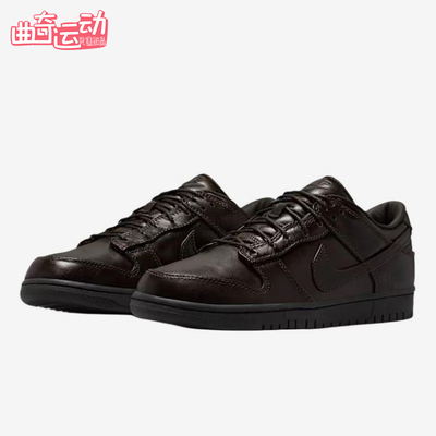 Nike/耐克正品DunkRetroPremium新款男棕黑色经典板鞋IQ3342-200