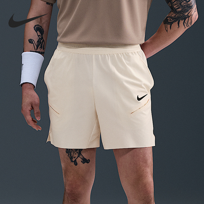 Nike/耐克正品Dri-FIT男士网球比赛运动透气短裤FZ6938-110