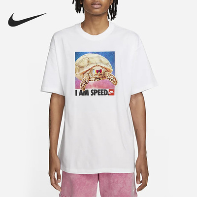 Nike/耐克正品当季新款男子宽松圆领运动短袖T恤FD1351-100
