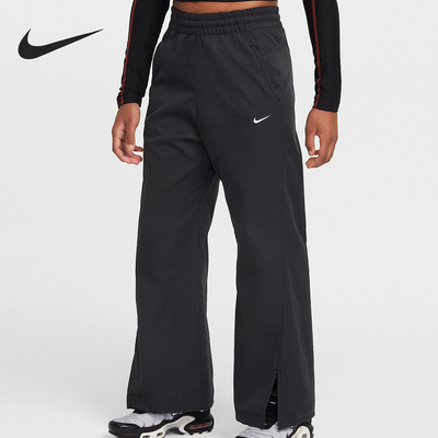 Nike/耐克正品Sportswear大童梭织日常休闲阔腿裤HQ9401-010
