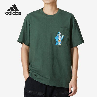 阿迪达斯男子Neo芝麻街短袖